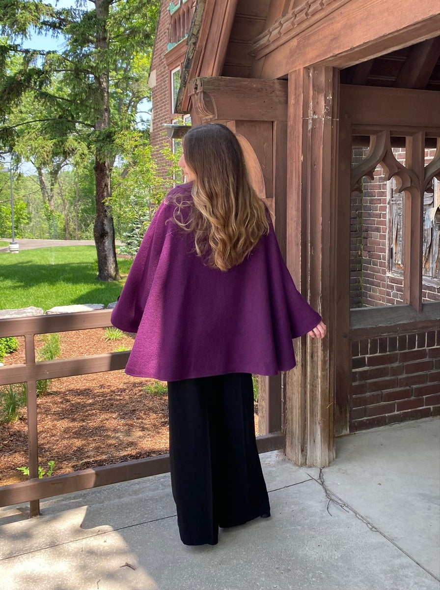 Catherine Cape - 100% Pure Virgin Boiled Wool – CoatsByMaryEllen