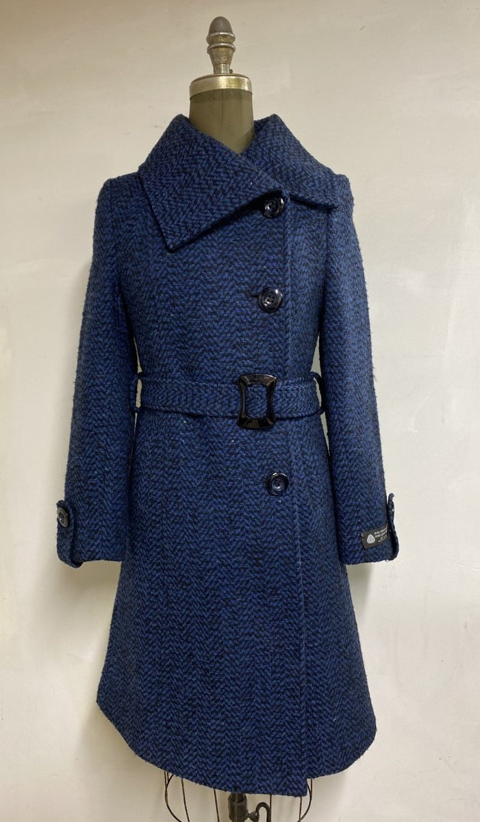 Mayfair Coat Button Front - 100% Pure Virgin Merino Wool – CoatsByMaryEllen