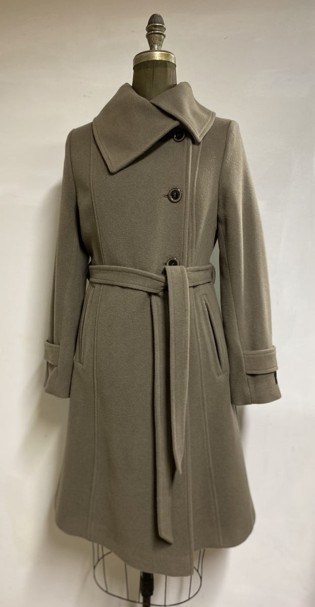Mayfair Coat Button Front - Italian Cashmere Wool Blend – CoatsByMaryEllen